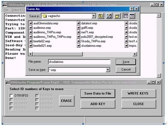 Tacho V 5.0 Auto ECU Programmer For VDO Dashes with NEC MCU 24C32 / 24C64
