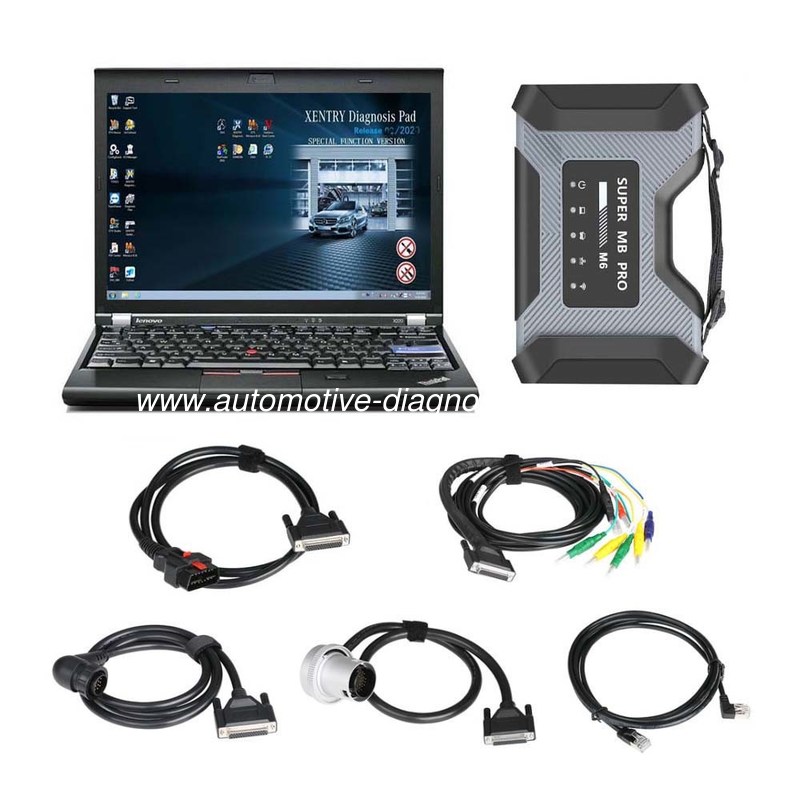 Super MB Pro M6 Mercedes Diagnostic Tool Supports HHTWIN For Cars And ...