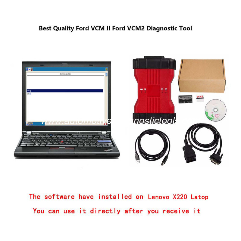 Best Quality Ford VCM II Ford VCM2 Diagnostic Tool V130 With Lenovo ...