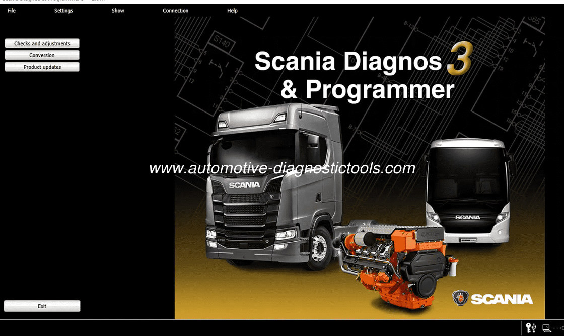 2024 Newest Scania VCI & VCI2 SDP3 V2.31 Software Automotive Diagnostic ...