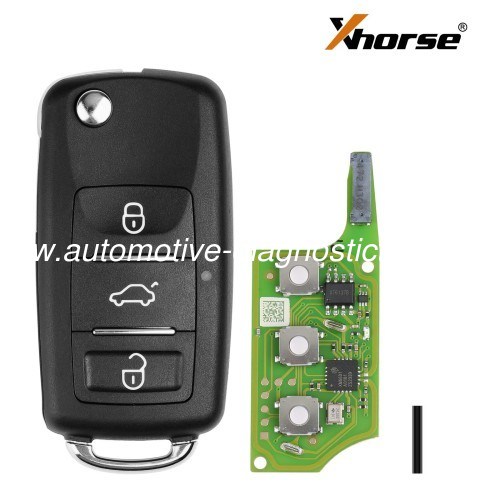 2025 Xhorse XEB510EN Volkswagen B5 Type Super Remote with XT27B Super Chip