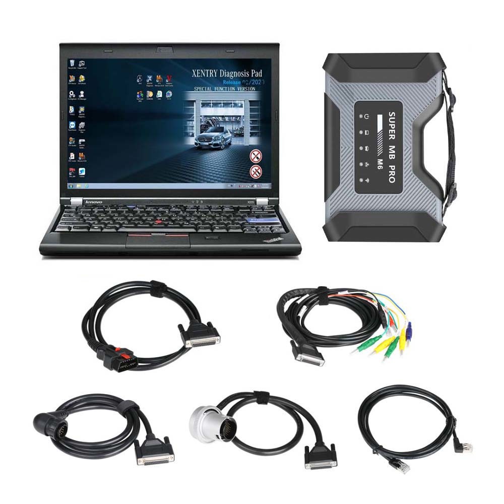 Super MB Pro M6 Mercedes Diagnostic Tool Supports HHTWIN For Cars And ...