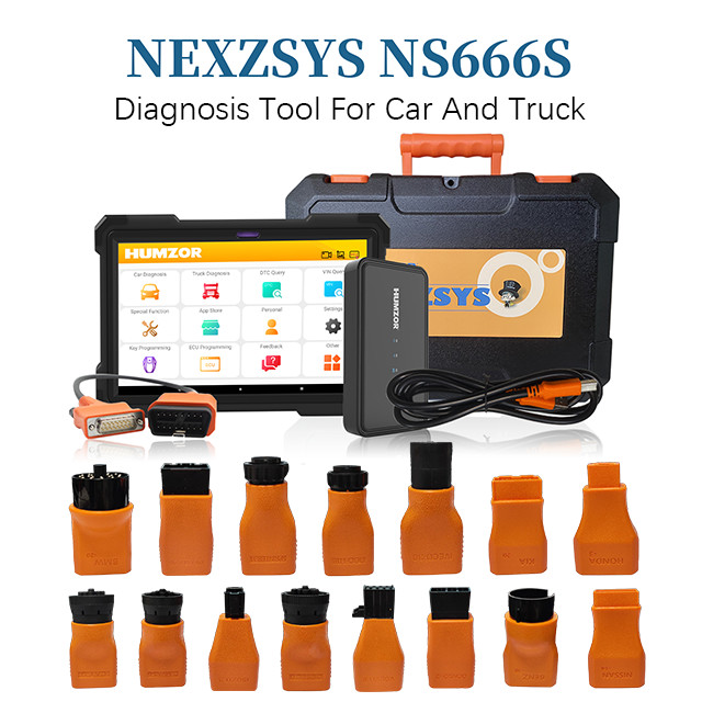 NexzSYS 666 Supper Auto Diagnostic Tool for Cars and Trucks 2 in 1
