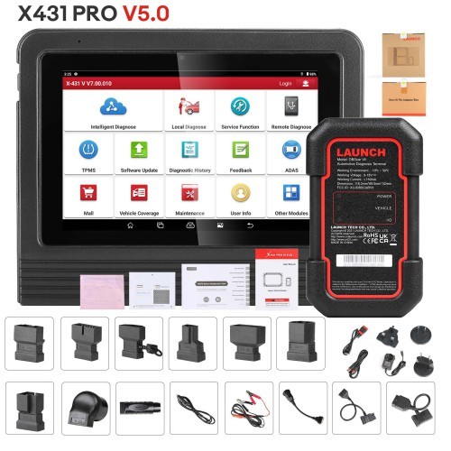 Original Launch X431 Scanner X431 V 8 inch Tablet Global Version ...