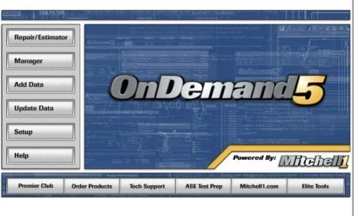Mitchell On Demand 5 Car Diagnostic Software Tool for , Audi, Acura,