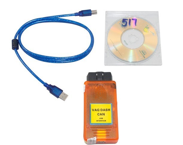 Dash CAN V5.17 for VW / SEAT / SKODA, Odometer Correction Tool with CAN-BUS